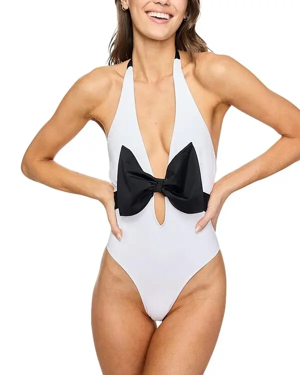 TABACARU Carolina One Piece Swimsuit - White