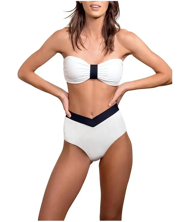 TABACARU Blair Two Piece Swimsuit - White