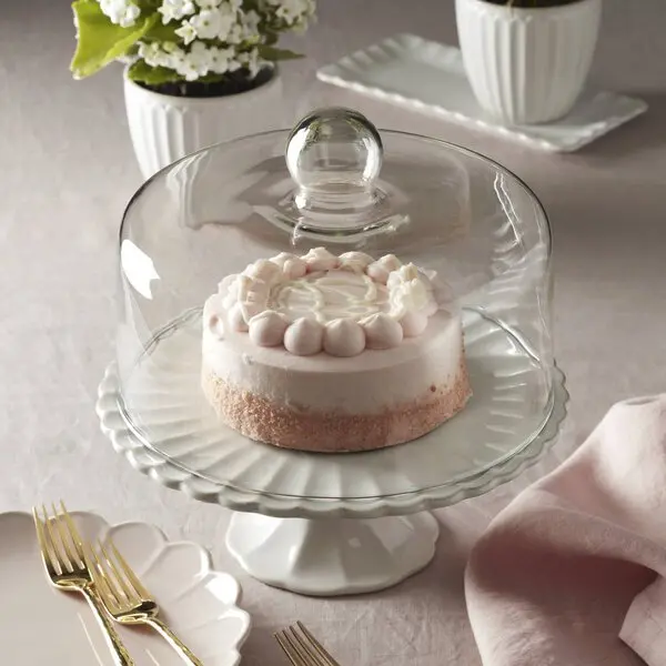 LENOX Set Of 2 French Perle Herb Pots With Tray