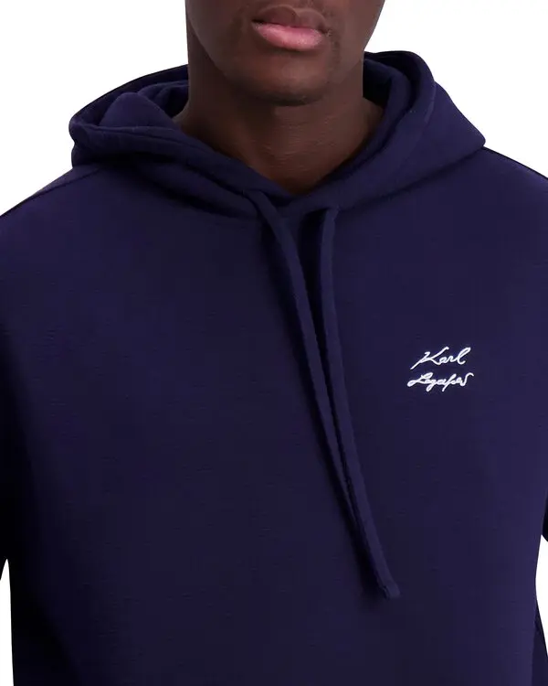 Karl Lagerfeld Paris Slim Fit Logo Hoodie