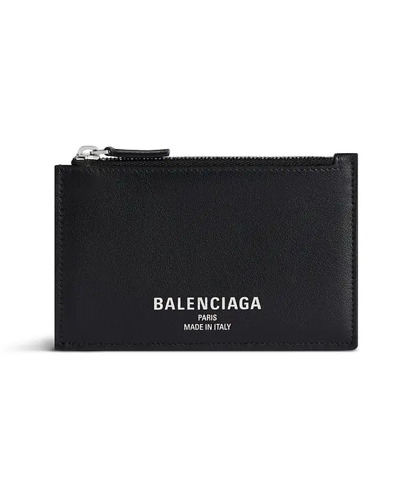 Balenciaga Credit Long Coin And Card Holder - Black