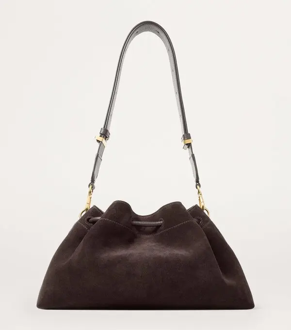 JIMMY CHOO Cinch Shoulder Bag - Brown