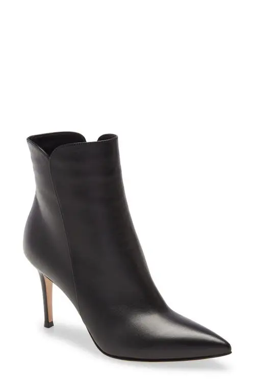 GIANVITO ROSSI Levy 85 Booties - Black