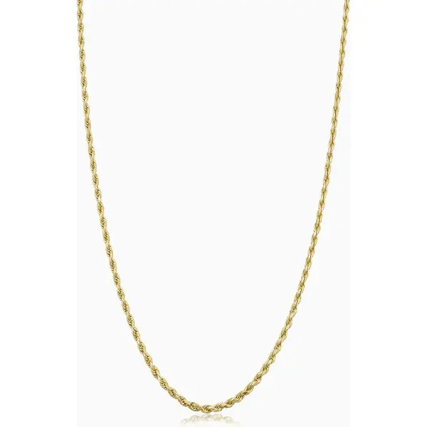 ORADINA Titan Rope Chain In 10k Gold - 10k Yellow Gold