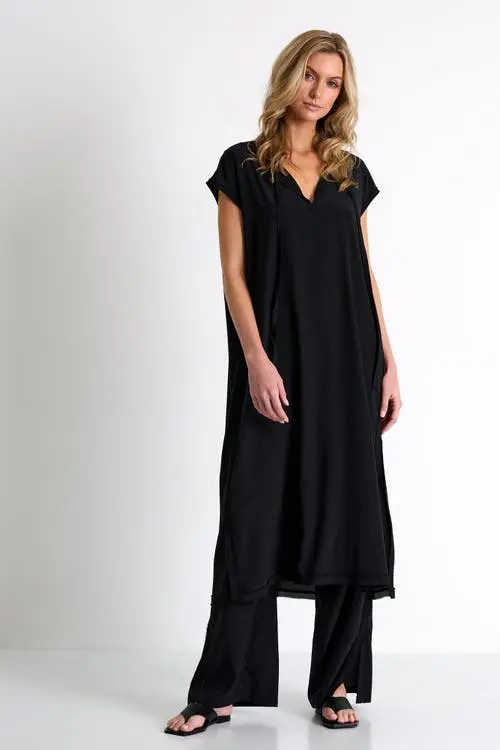 Shan Straight-leg Silk Pants