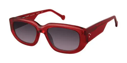 COLORS IN OPTICS Luna Sunglasses - Wine