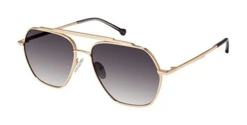COLORS IN OPTICS Mariner Sunglasses - Gold
