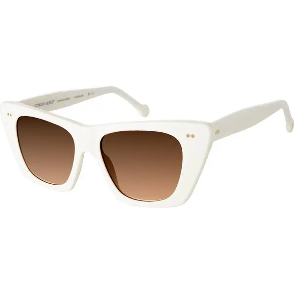 COLORS IN OPTICS Magnifique Sunglasses - Cream