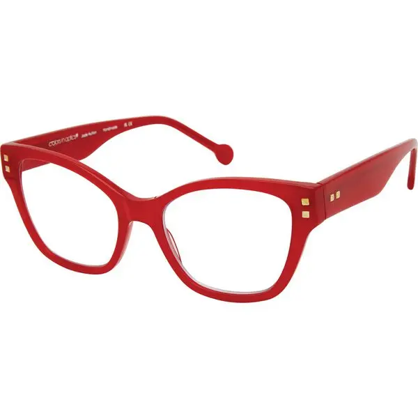 COLORS IN OPTICS Dakota Reading Glasses - Lipstick Red