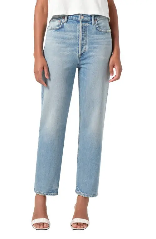 AGOLDE 90s Pinch Waist High-rise Straight Jeans