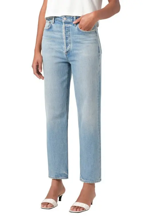 AGOLDE 90s Pinch Waist High-rise Straight Jeans