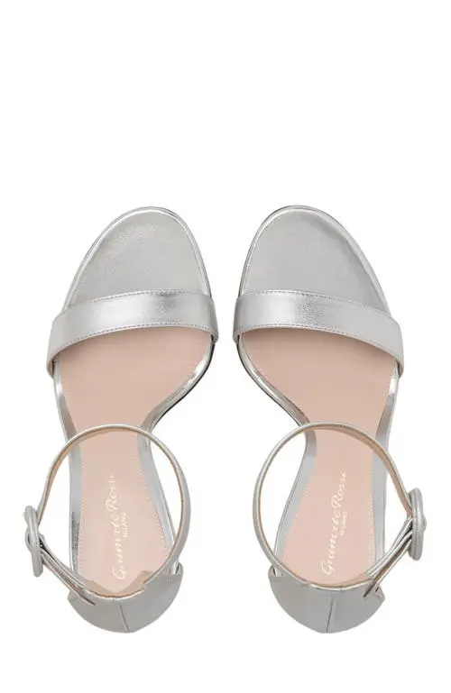 GIANVITO ROSSI Portofino 105 Sandals - Silver