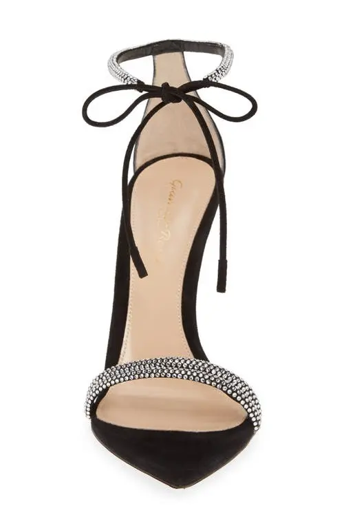 GIANVITO ROSSI Montecarlo High Heel Sandals - Black