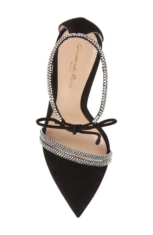 GIANVITO ROSSI Montecarlo High Heel Sandals - Black