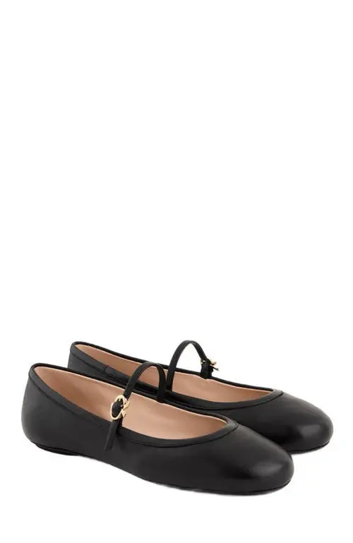 GIANVITO ROSSI Carla Ballerina - Black