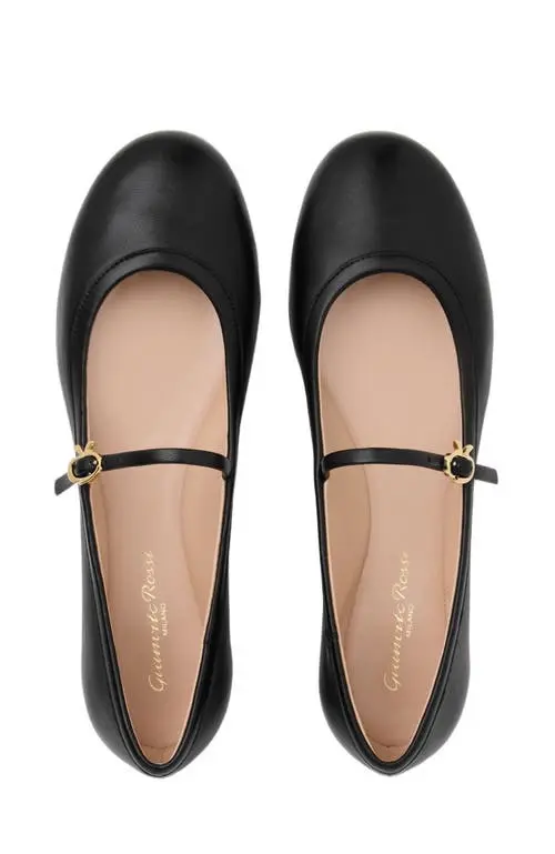 GIANVITO ROSSI Carla Ballerina - Black