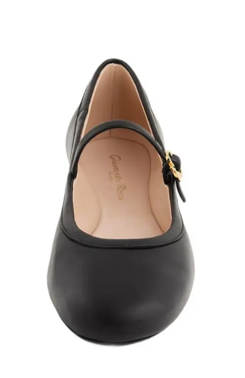 GIANVITO ROSSI Carla Ballerina - Black