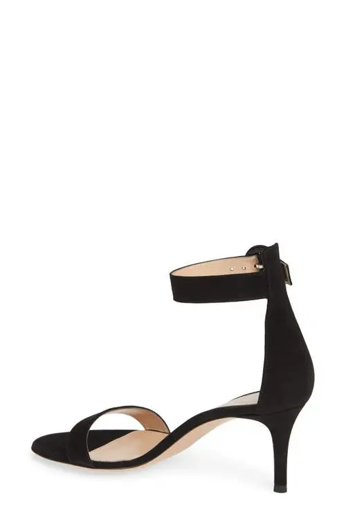 GIANVITO ROSSI Portofino 70 Sandals - Black