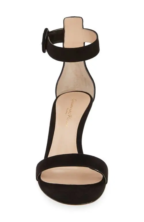 GIANVITO ROSSI Portofino 70 Sandals - Black