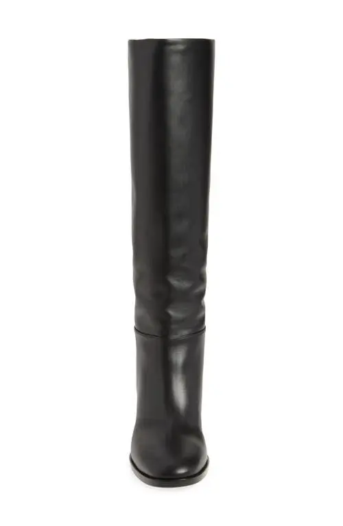GIANVITO ROSSI Block Heel Tall Boots - Nero