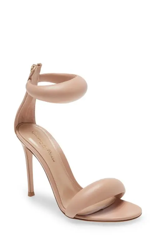 GIANVITO ROSSI Bijoux High Heel Sandals - Peach