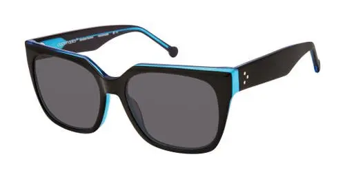 COLORS IN OPTICS Fisher Sunglasses - Black Blue