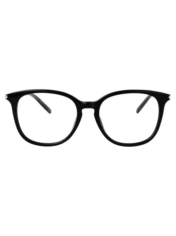 Saint Laurent Optical Full Rim Eyeglasses - Black-black-transparent