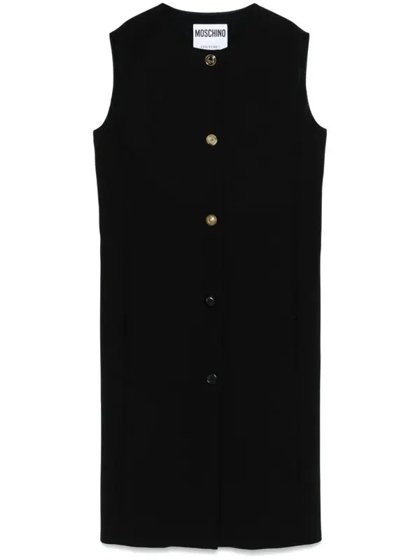 Moschino Crepe Midi Dress
