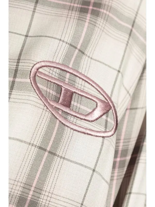 DIESEL® D-dalis-q1 Shirt Dress - Neutrals