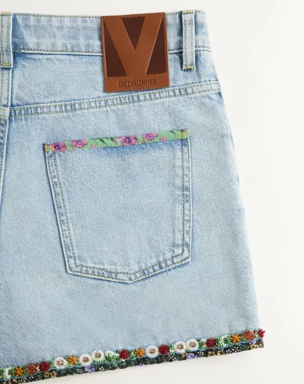 ValentinoGaravani Embroidered Shorts
