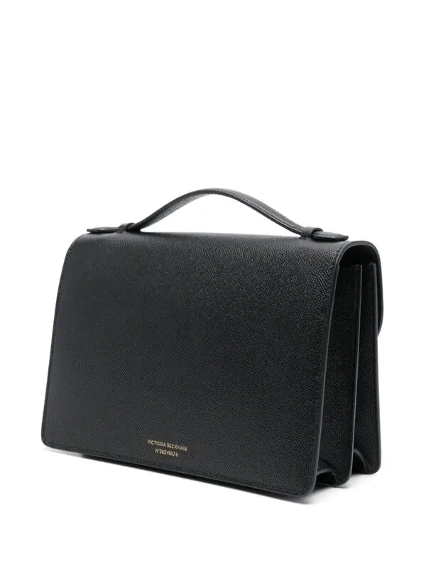 Victoria Beckham Small Leather Tote - Black