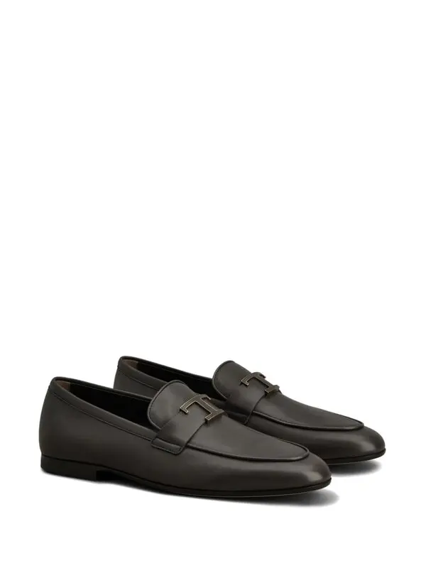 TOD'S T Timeless Leather Loafers