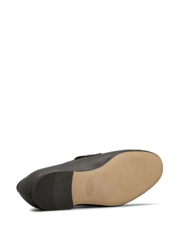 TOD'S T Timeless Leather Loafers