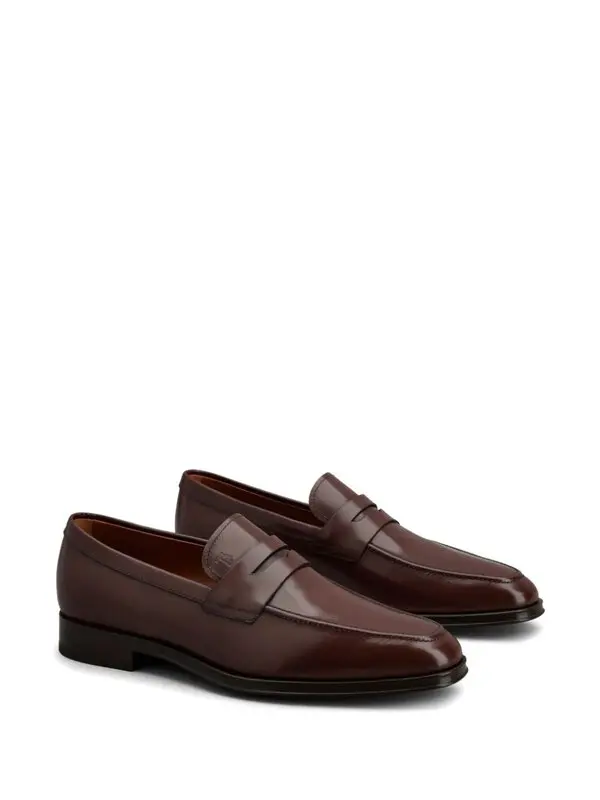 TOD'S Leather Loafers - Brown