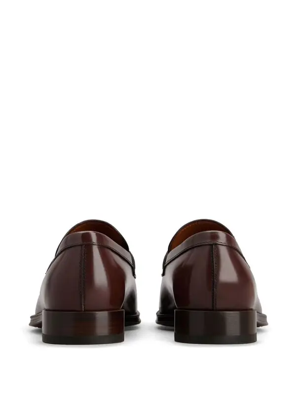 TOD'S Leather Loafers - Brown