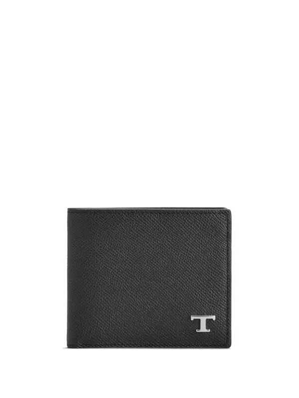 TOD'S T Timeless Wallet - Black