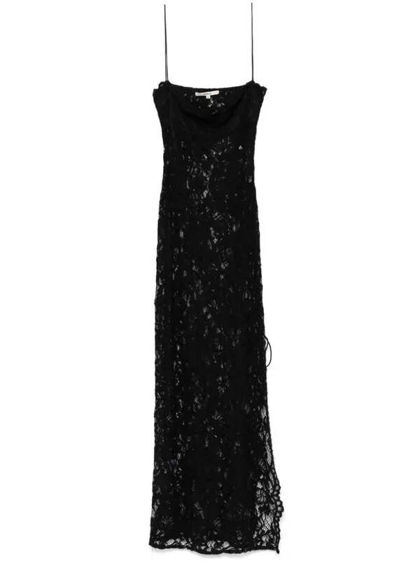 MANURI Sallita Lace Dress - Black