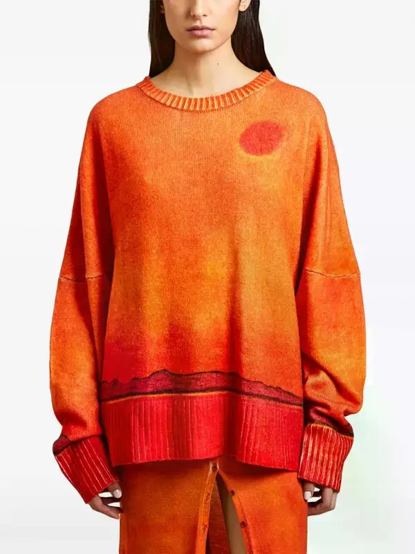 DONDE ESTEBAN Barú Print Sweater