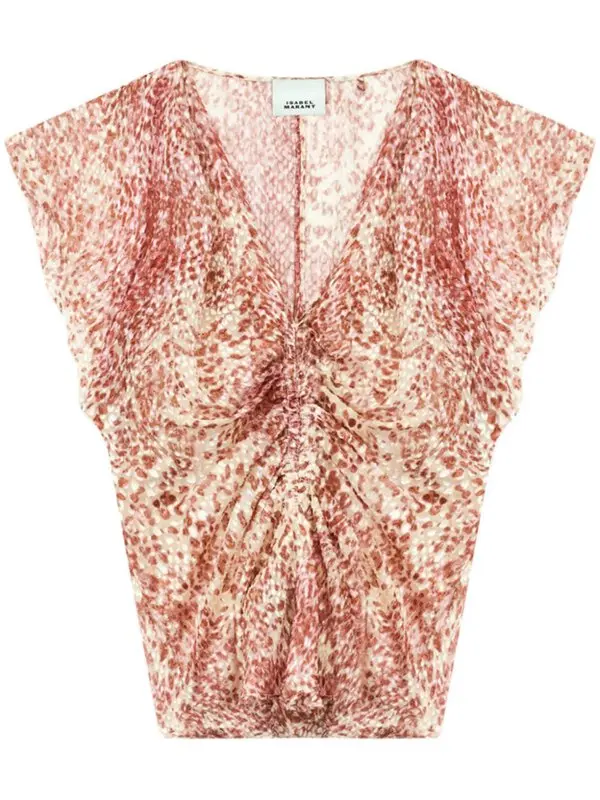 Isabel Marant Étoile Lonea Top - Red