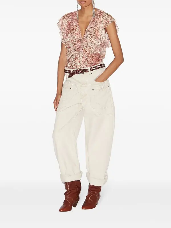 Isabel Marant Étoile Lonea Top - Red