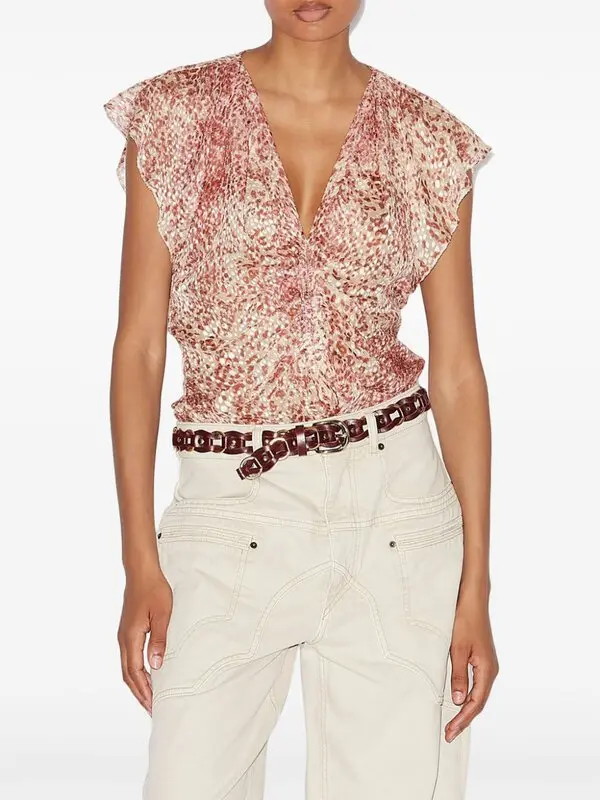 Isabel Marant Étoile Lonea Top - Red