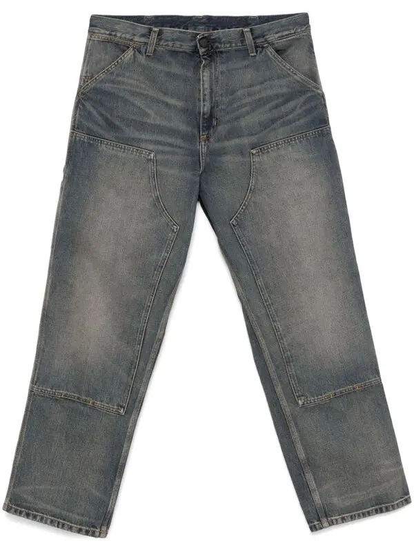 Carhartt Work In Progress Double Knee Jeans - Blue