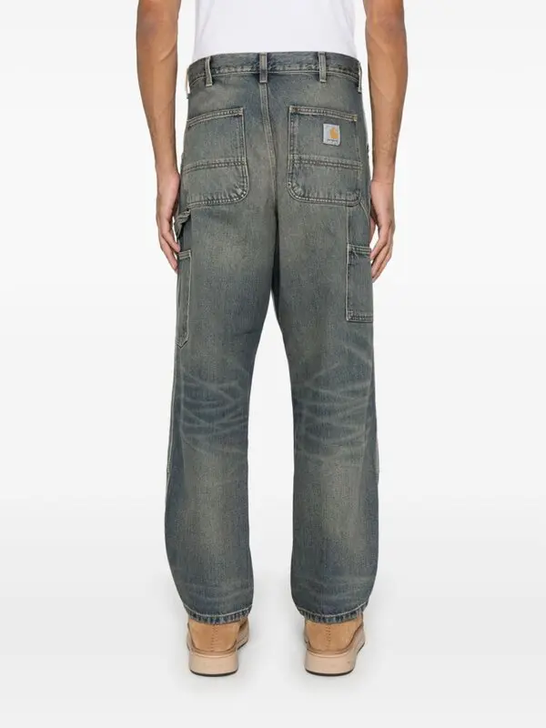 Carhartt Work In Progress Double Knee Jeans - Blue