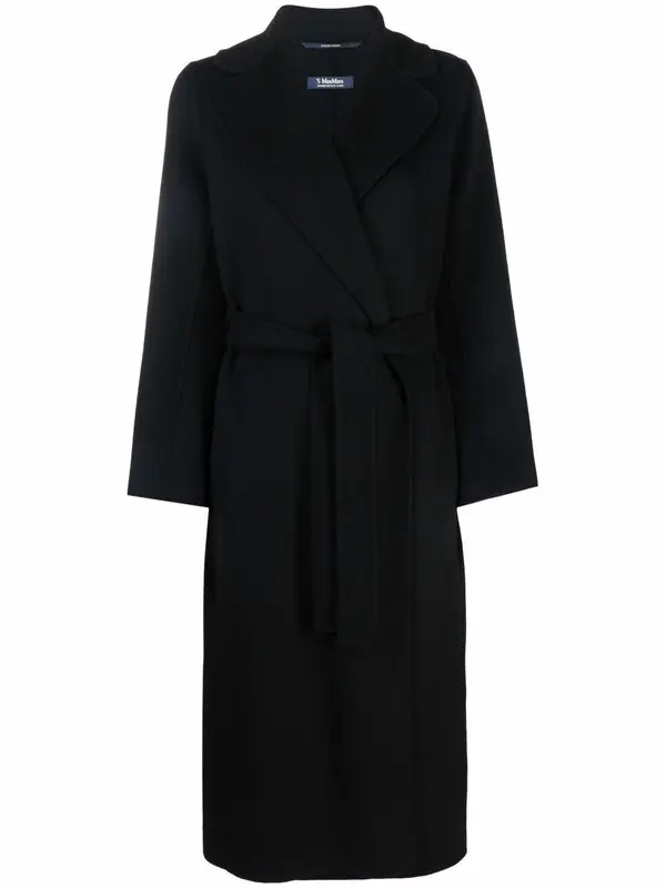 Max Mara Belted Virgin Wool Coat