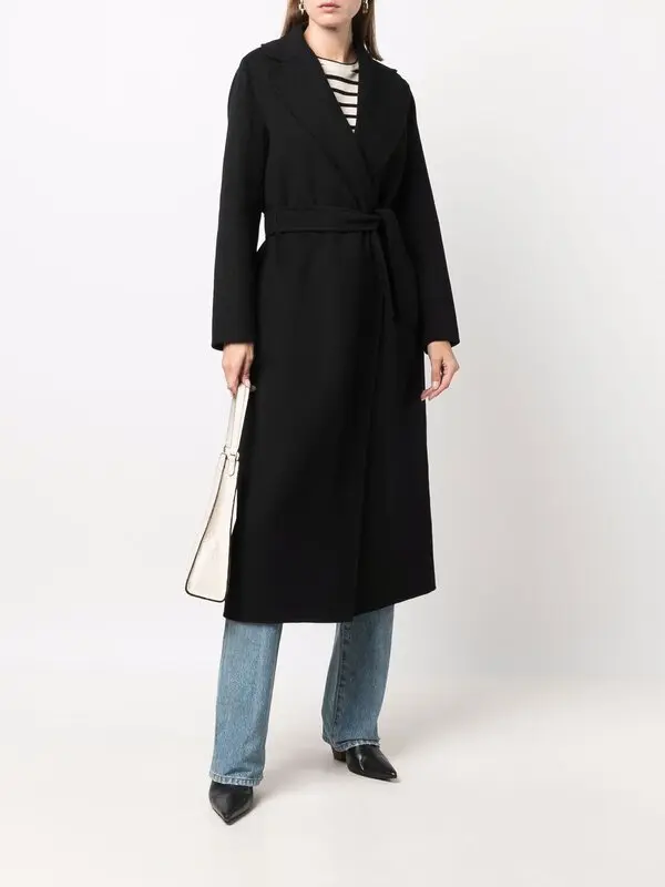 Max Mara Belted Virgin Wool Coat