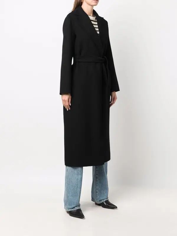 Max Mara Belted Virgin Wool Coat