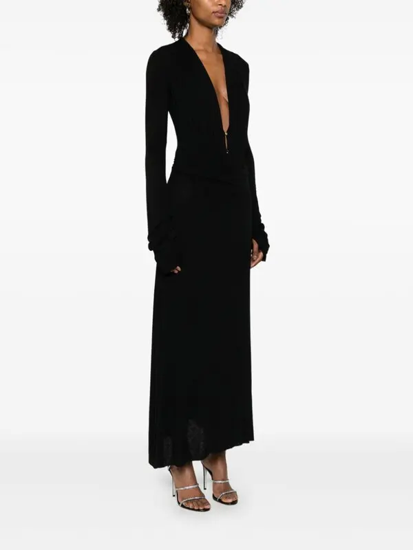 MANURI Suki Maxi Dress - Black