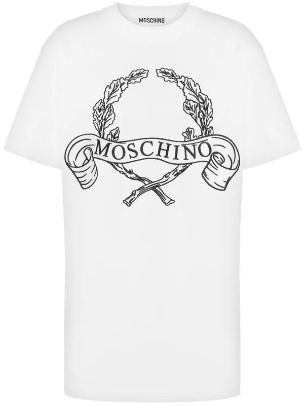 Moschino Print T-shirt - White