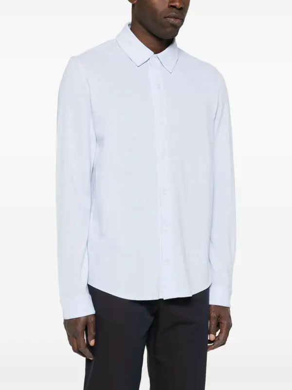 Vince Piqué-weave Cotton Shirt