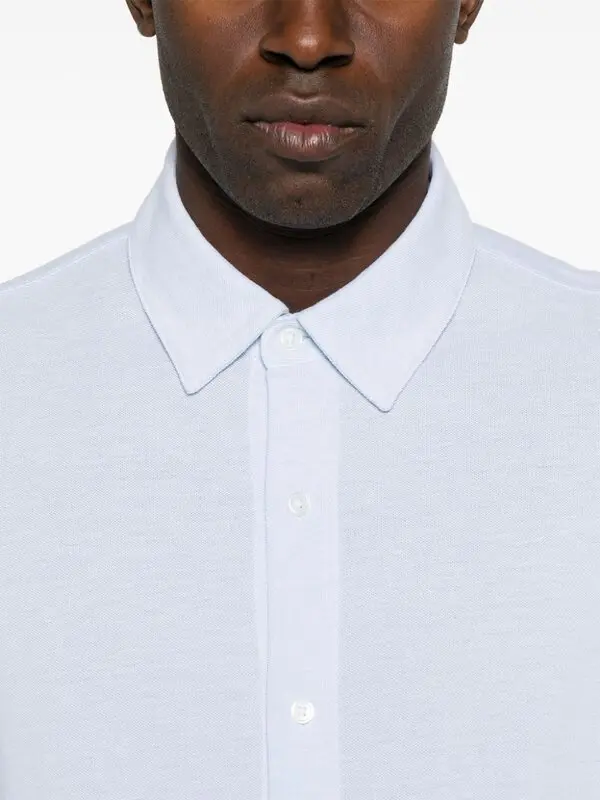 Vince Piqué-weave Cotton Shirt